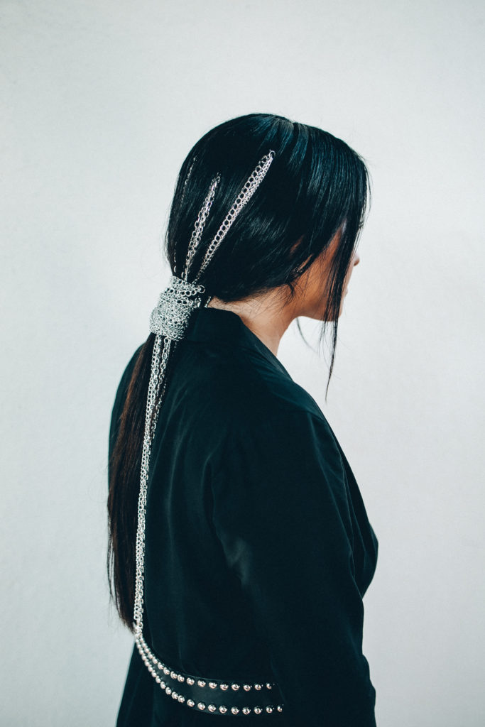 RUNWAY TO REAL LIFE CHAIN PONYTAIL HAIR TUTORIAL